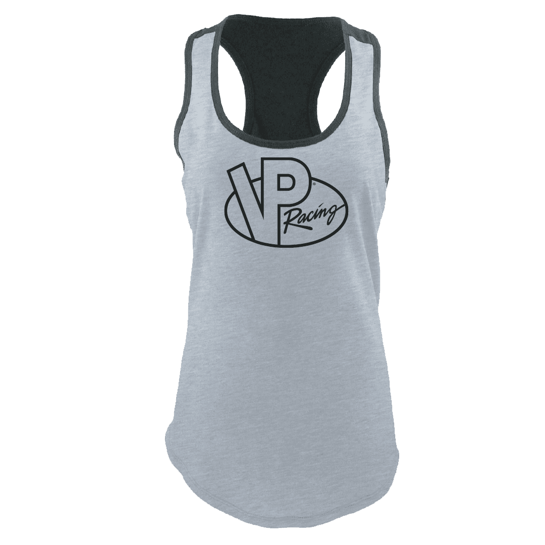 VP Racing Fuels Logo Ladies Razorback Tank Top 9530-HTGR – NuGen LED ...